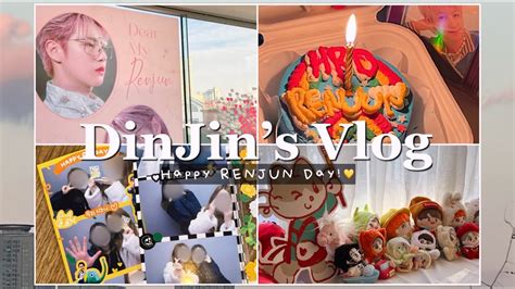 💚vlog 35 덕질하는 직장인 브이로그ㅣ드프 시즈니ㅣ황런쥔 생일 끝내주게 즐겨주기🦊🎂ㅣ홍대 생카 투어 • 생일카페 • 런쥔네컷ㅣnctzen Vlog Youtube