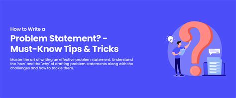 How To Write A Problem Statement Templates Examples More