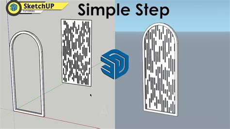 How To Trim Object In Sketchup Curic Knife No Need Youtube