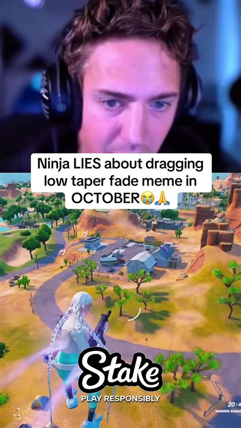 Ninjas Low Taper Fade Meme Explained Tiktok