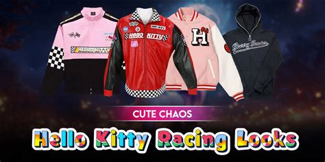 Hello Kitty Racing Looks Cute Racing Jacket