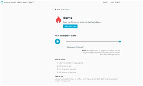 Alexa Skill Blueprints Let You Create Custom Responses