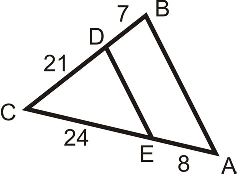 Triangle Proportionality Ck 12 Foundation Worksheets Library