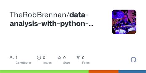 Github Therobbrennandata Analysis With Python Workshop 20240903