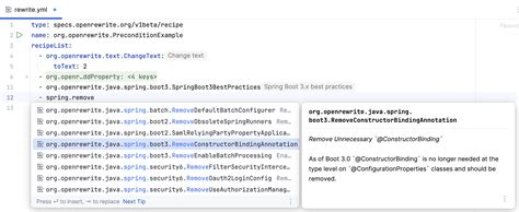 openrewrite intellij idea 文档