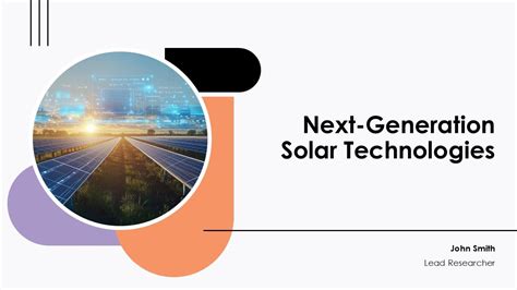 Next Generation Solar Technologies Ppt Template Acp