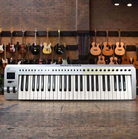 Evolution Mk 249c Usb Midi Controller Keyboard 4 Octave 49 Reverb