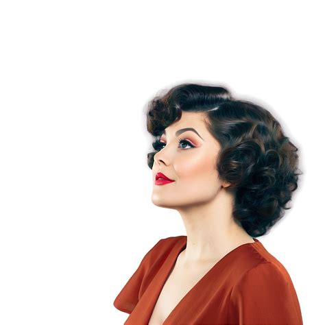 Download Vintage Perm Style Png Kwv36