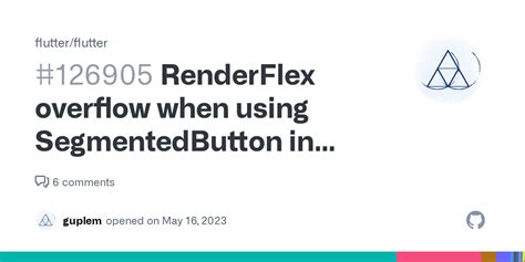Renderflex Overflow When Using Segmentedbutton In Customscrollview