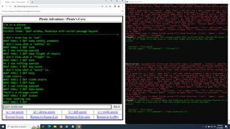 Im Using My Api Credits To Make Chrome Gpt Poorly Solve A 1979 Text Based Pirate Adventure
