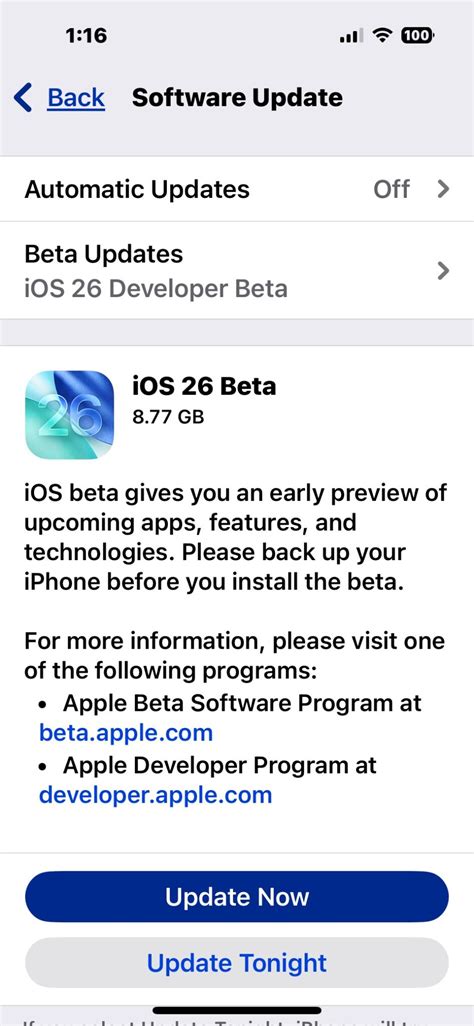 how to install ios 26 beta on iphone right now