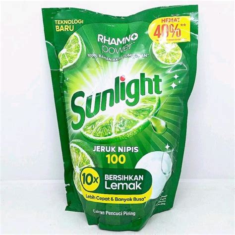 Sunlight Lime 1500ml Pencuci Piring Shop Tokopedia