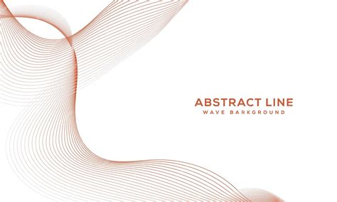 Premium Vector Abstract Line Wave Background