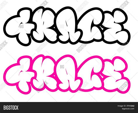 Grace Bubble Letters