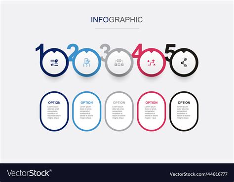 Infographics Regulation Media Plan Strategy Vector Image