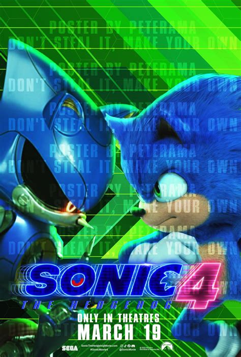 Sonic The Hedgehog 4 Fanmade Sonic Cd Poster By Peteramada On Deviantart
