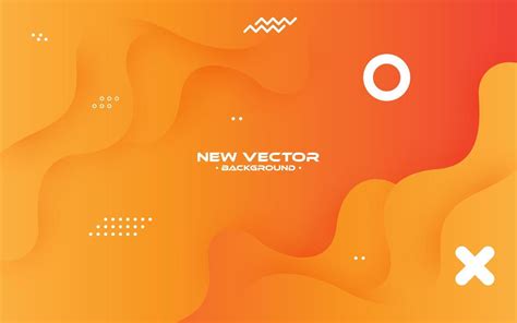 Dynamic Textured Background Design In 3d Style With Orange Color 10007787 Vector Art At Vecteezy