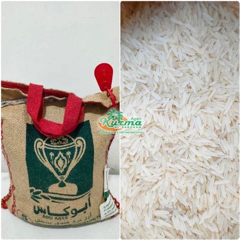 Jual Beras Basmati Abu Kass 1kg Shopee Indonesia
