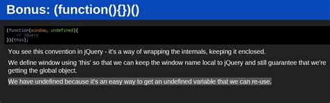 Javascript Why Does One Reuse `undefined` Stack Overflow