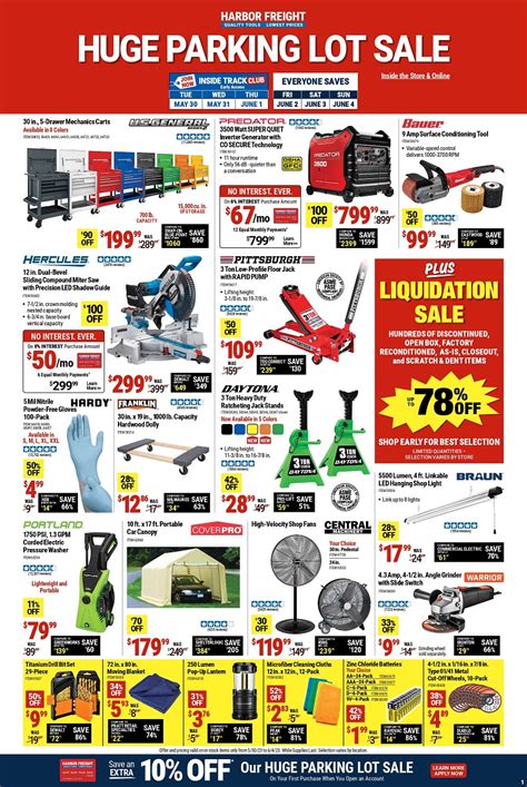 Get Ready For The Harbor Freight Parking Lot Sale