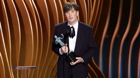 2024 Sag Awards Cilian Murphy Wins For Oppenheimer