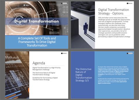 Digital Transformation Toolkit Ppt Template Slide Deck