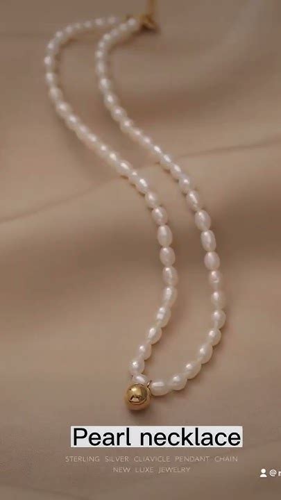 Titanium Steel Freshwater Pearl Necklace，buy From