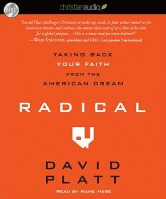 Joanna Muses Book Review David Platt Radical