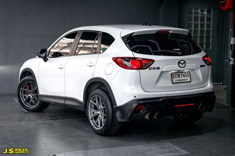 Mazda Cx5 ล้อvage Vf04 สีsilver Titanium Brushed หน้า19x8 5 Et35 หลัง