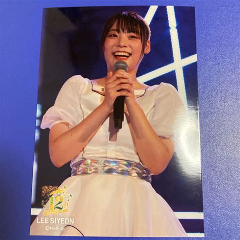 Yahooオークション Nmb48 李始燕 12th Live ランダム生写真