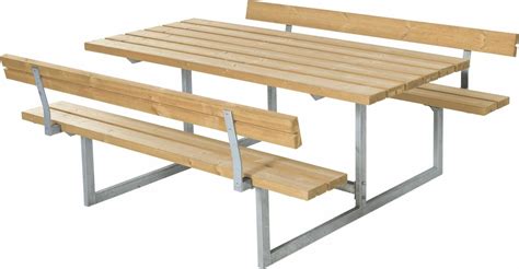 Plus Basic Bord Bænkesæt M Ryglæn Thermowood Lomax