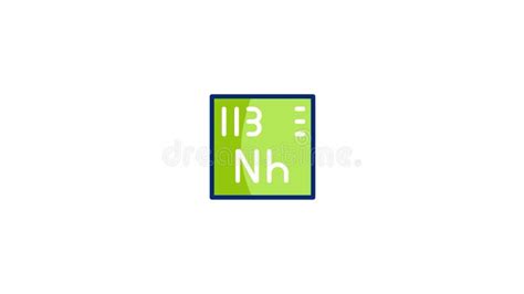 Nihonium Animated Icon Stock Video Video Of Interface 414200181
