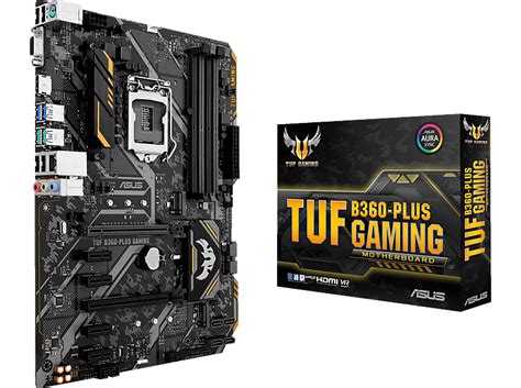 ASUS TUF B360-Plus Gaming Mainboard Schwarz Mainboard in Schwarz kaufen ...