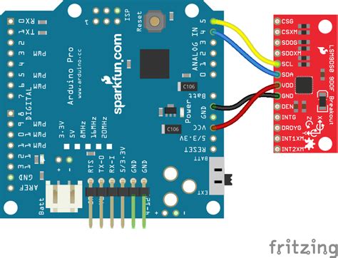 Lsm Ds Hookup Guide Sparkfun Learn