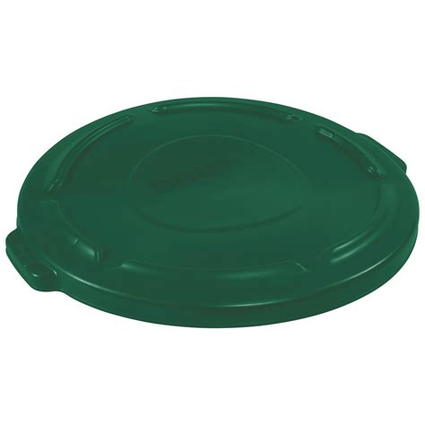 Rubbermaid Brute Flat Trash Can Lid 32 Gallon Green