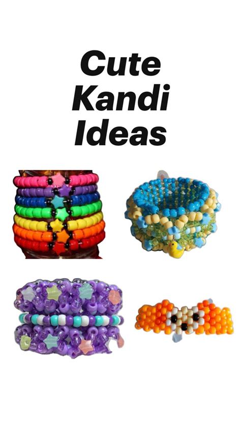 Cute Kandi Hard And Easy Rainbow Road Kandi Easy Kandi Ideas For