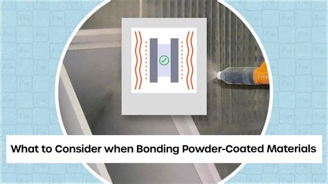 Bonding Powdercoated Materials Tips And Tricks To Achieving A High