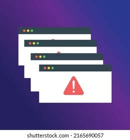 Computer Crash Error Failure System Flat Stock Vector Royalty Free Shutterstock