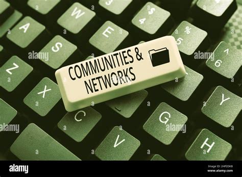 Handwriting Text Communities And Networks Business Concept Collaboration Of Learnings And
