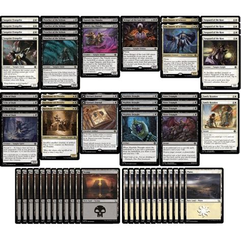 Elite Vampire Deck Orzhov Black White Very Powerful 60 Card Mtg