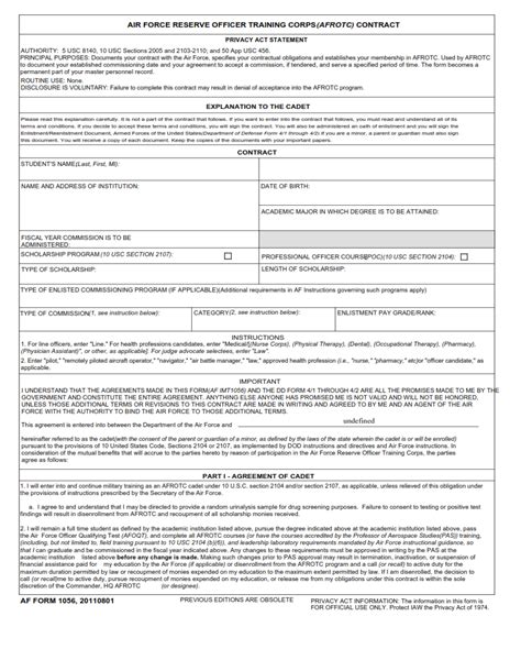 Da Form 1056 Fillable Printable Forms Free Online