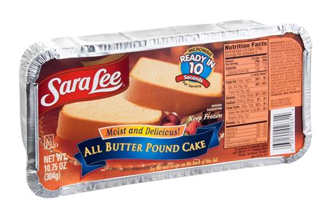 Sara Lee All Butter Pound Cake Shop Desserts And Pastries At H E B