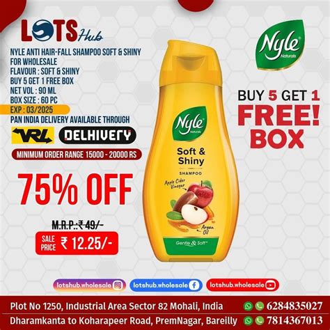 Nyle Shampoo 90 Ml At Best Price In Sas Nagar By Arihant Solutions Id