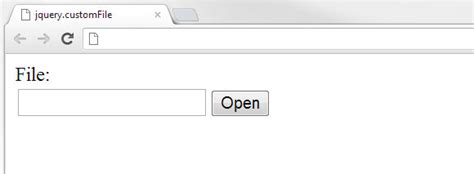 Как создать нестандартный input с типом file с помощью jquery css3 и php