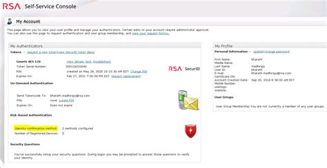 User Is Not Enrolled For Any Of The Allowed Identity Confirmation Authentication Methods Error