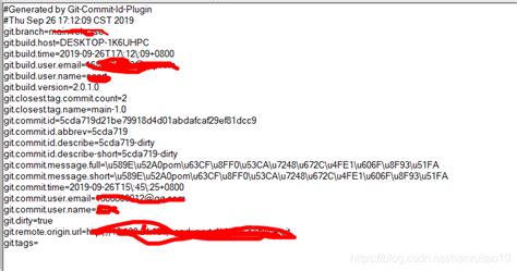 Springboot获取项目的版本信息（gitmaven，项目的版本号及名称等等）spring Boot启动打印maven版本信息 Csdn博客