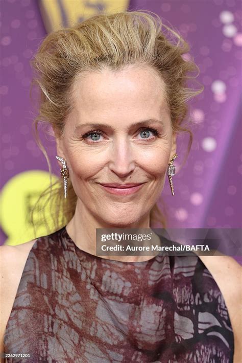 Gillian Anderson Attends The Ee Bafta Film Awards 2026 At The Royal