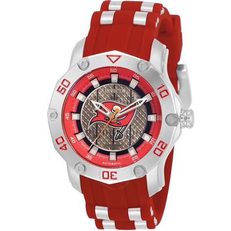 Invicta Nfl Tampa Bay Buccaneers Automatic Grey Dial Ladies Watch 32899