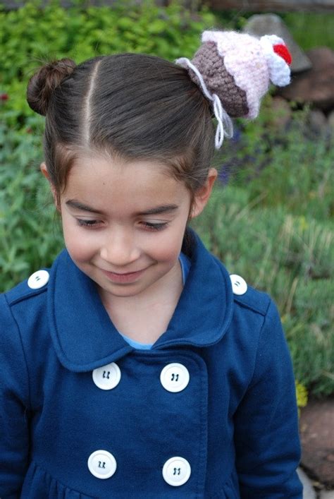 Crochet Pink Frosted Chocolate Cupcake Bun Cover By Youcute Blue