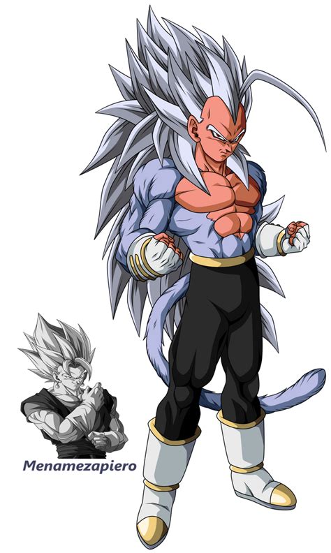 Vegeta Ssj5 Af Color 2 By Menamezapiero On Deviantart
